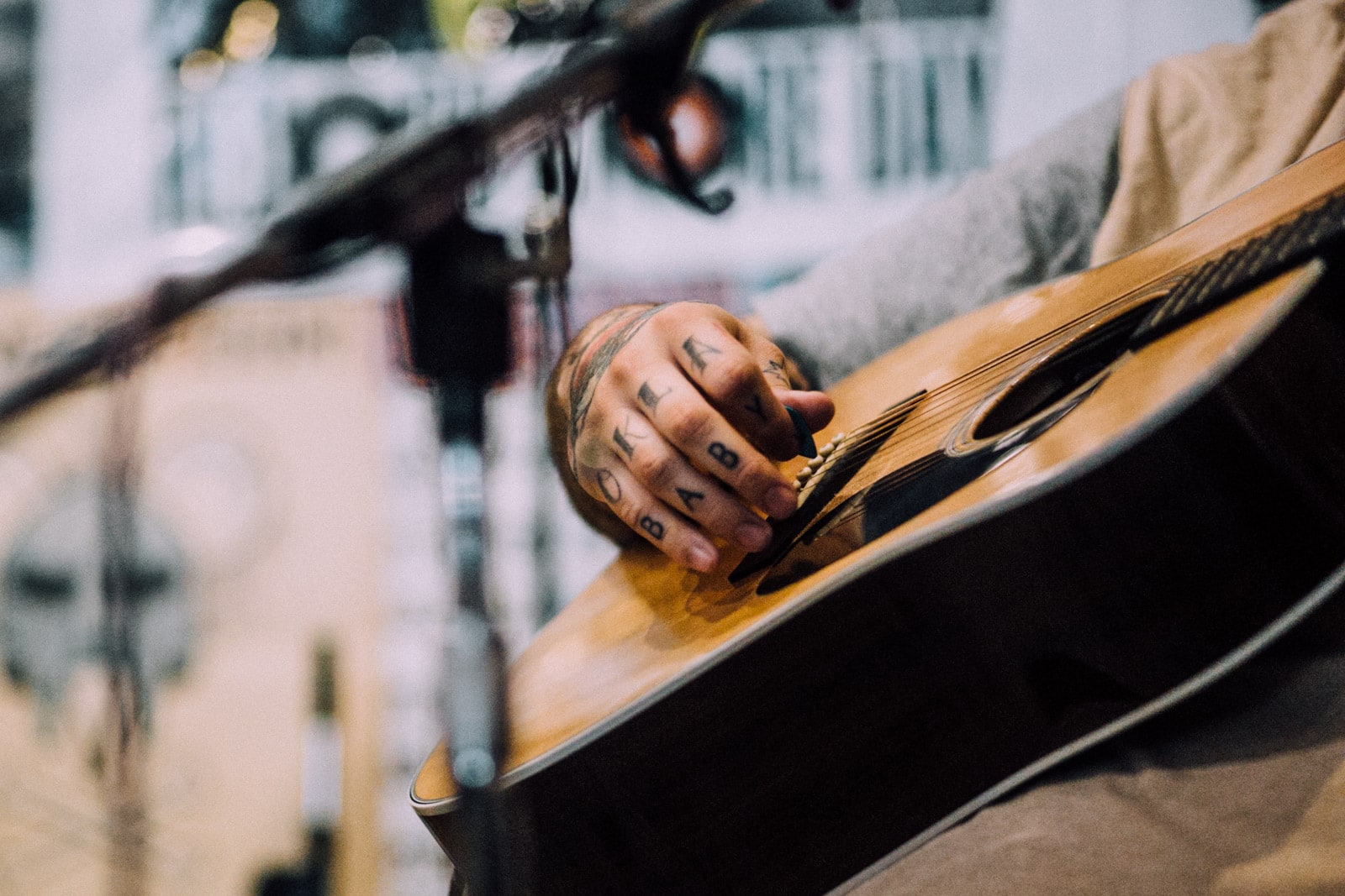 John Moreland at Guestroom Records in Norman - Dylan Johnson Photography